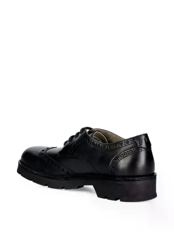 Fly London Brogue-detailed Lace-up Derby Shoes