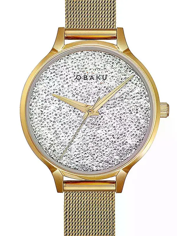 OBAKU Stjerner Crystal-embellished 32mm Watch