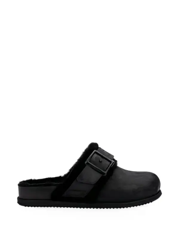 Melissa Cozy Warm Mules - Black