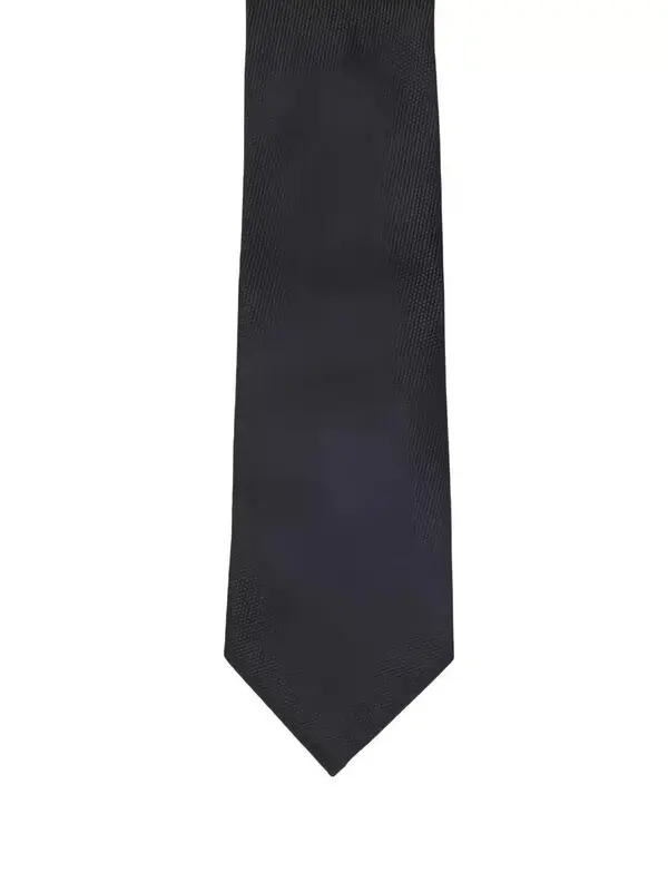 BOSS Woven Silk Tie - Blue