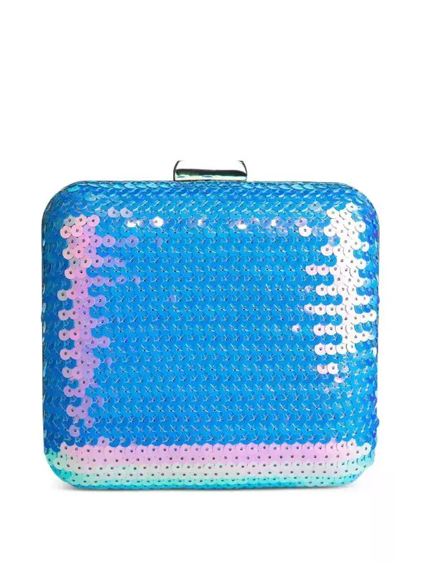GEMY MAALOUF Sequin-embellished Clutch Bag