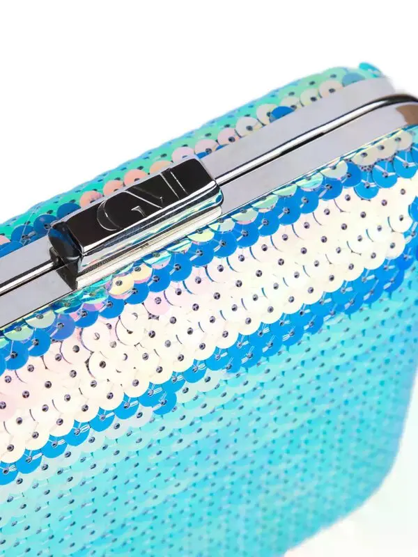 GEMY MAALOUF Sequin-embellished Clutch Bag