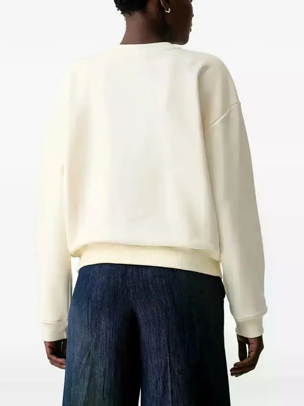 LA MANIA Logo-embroidered Sweatshirt