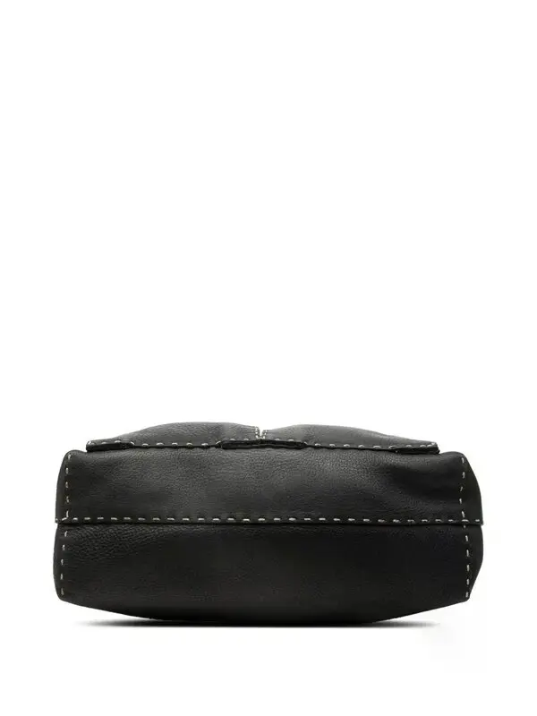 Fendi 2000-2010 Leather Selleria Crossbody Bag