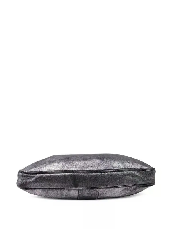 JIMMY CHOO Distressed Zipped Clutch Bag