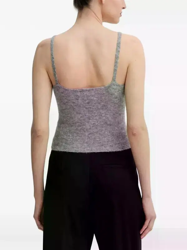 Samsøe Samsøe Sanoura Square-neck Top