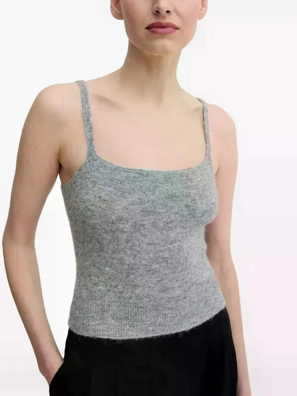 Samsøe Samsøe Sanoura Square-neck Top