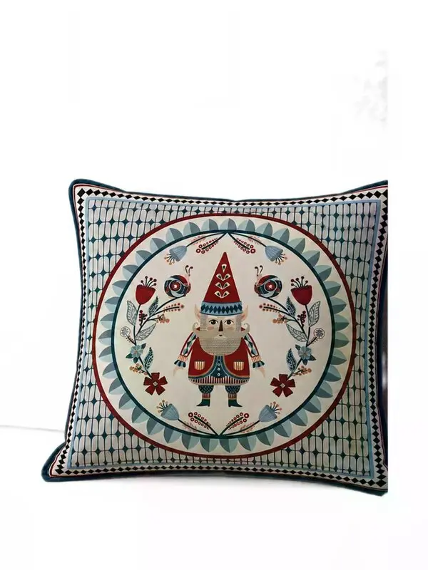 VESTA Gnome Folk-motif Cushion