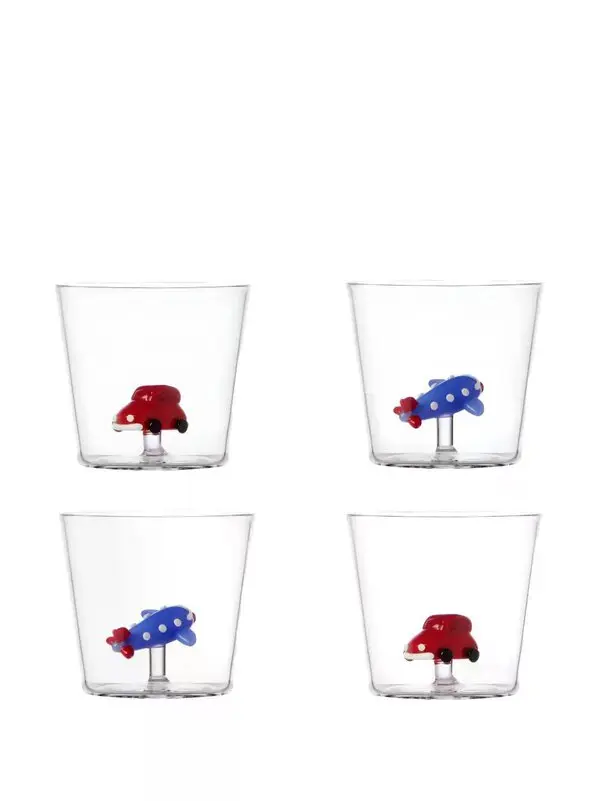 ICHENDORF MILANO Car-plane Tumblers - Neutrals