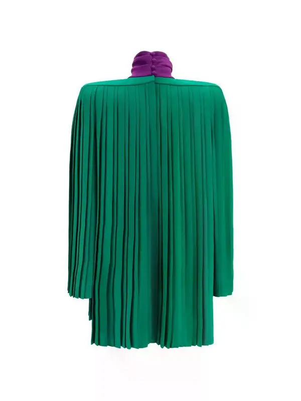 Valentino Garavani Pleated Silk Blouse