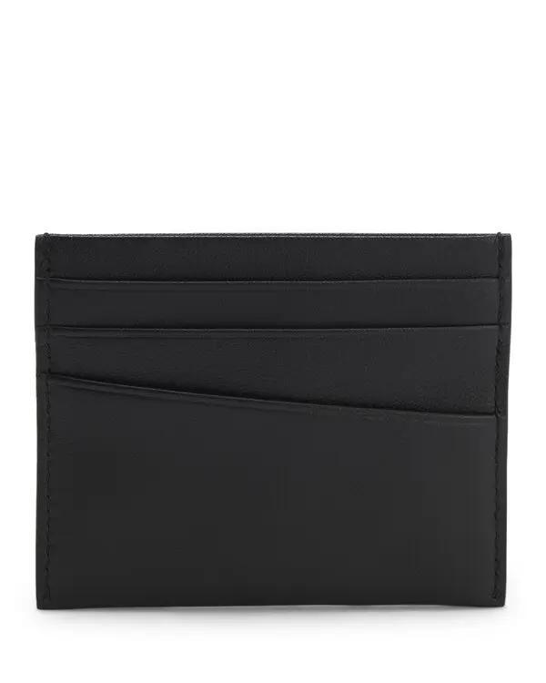 BOSS Icon Leather Five Slot Logo Wallet