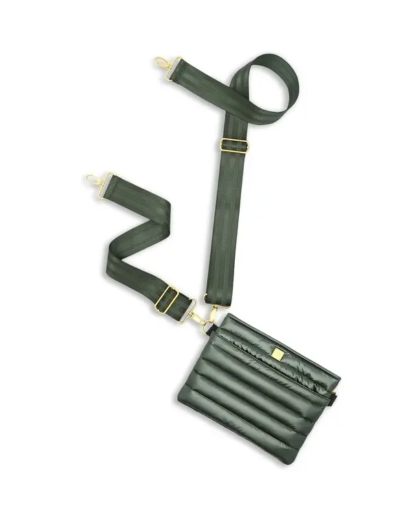 THINK ROYLN Bum Bag 2.0 Quilted Crossbody - Olive
