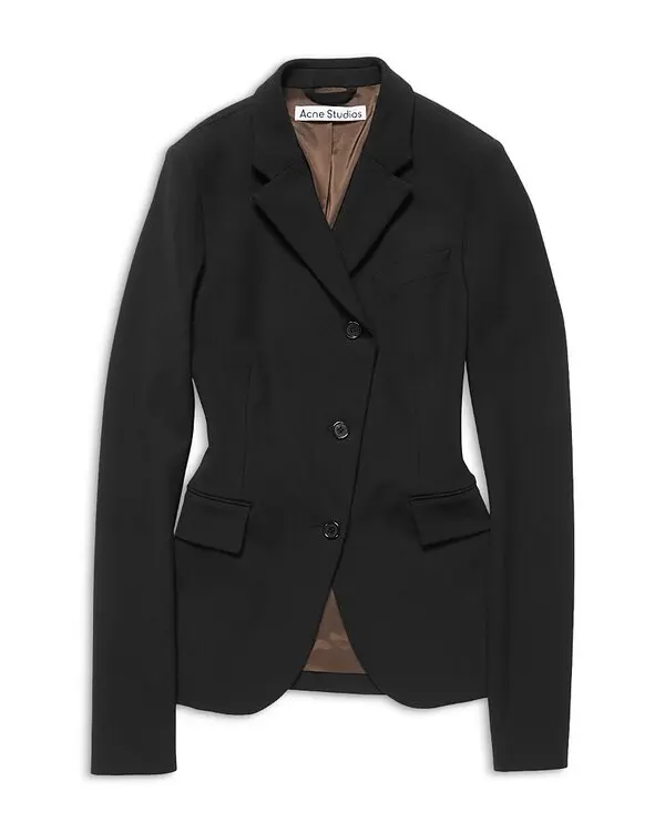 Acne Studios Asymmetric Button Front Blazer