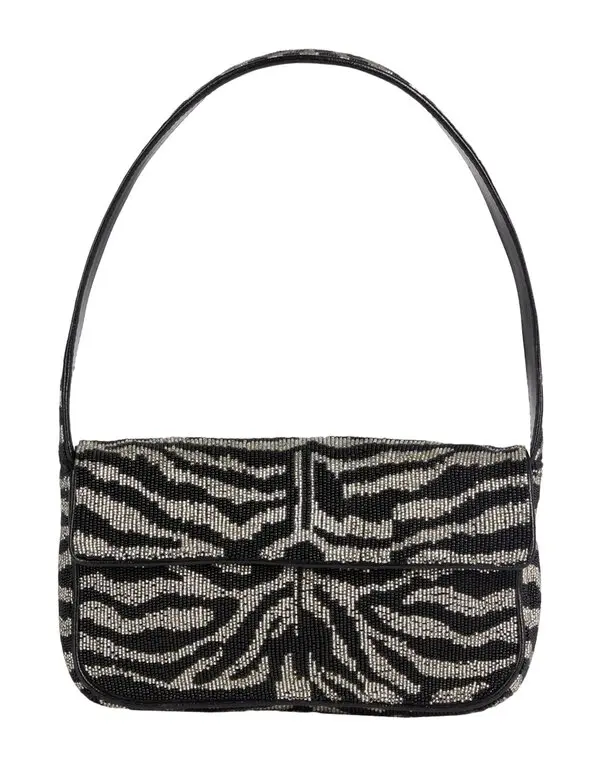 Staud Tommy Beaded Bag Handbag Rayon, Glass, Polyurethane