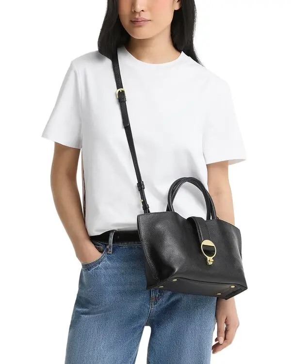 Barbour Alder Mini Leather Tote