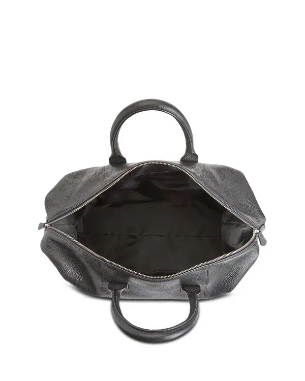 ROYCE NEW YORK Pebble Grain Medium Duffle Bag