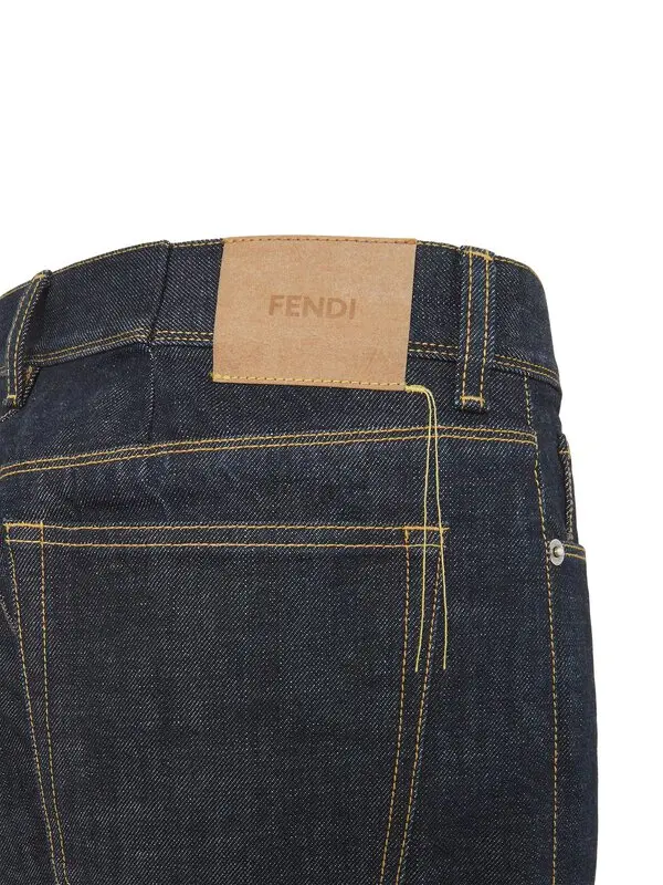Fendi Slim-fit Jeans - Blue