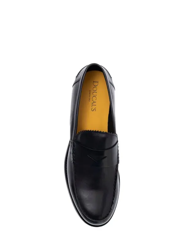 DOUCAL'S Penny Loafer - Black