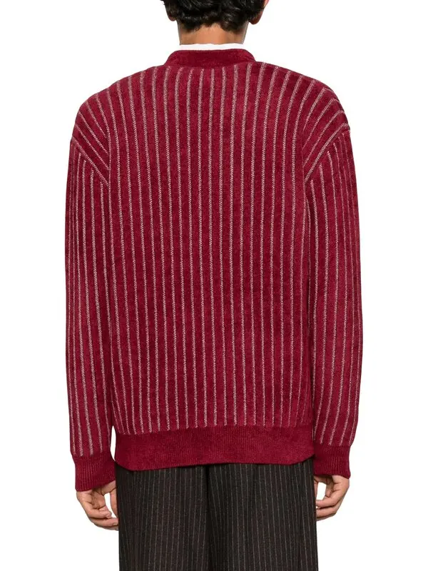 Drole De Monsieur Mirror Monogram Cardigan