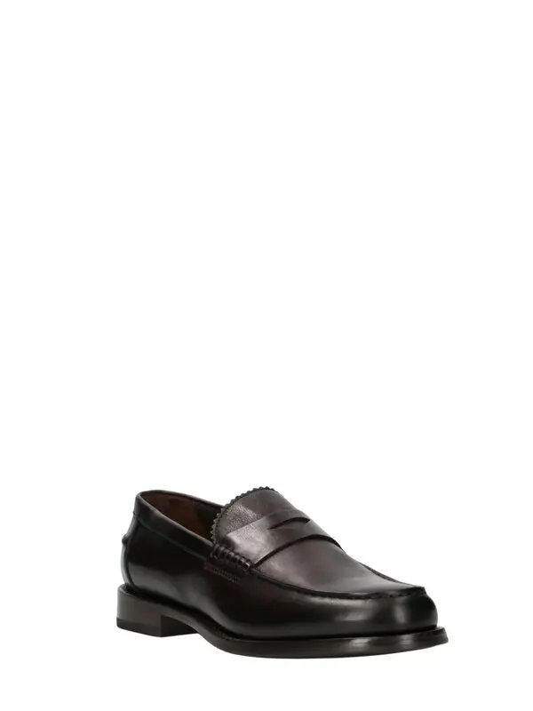 DOUCAL'S Penny Loafer - Brown
