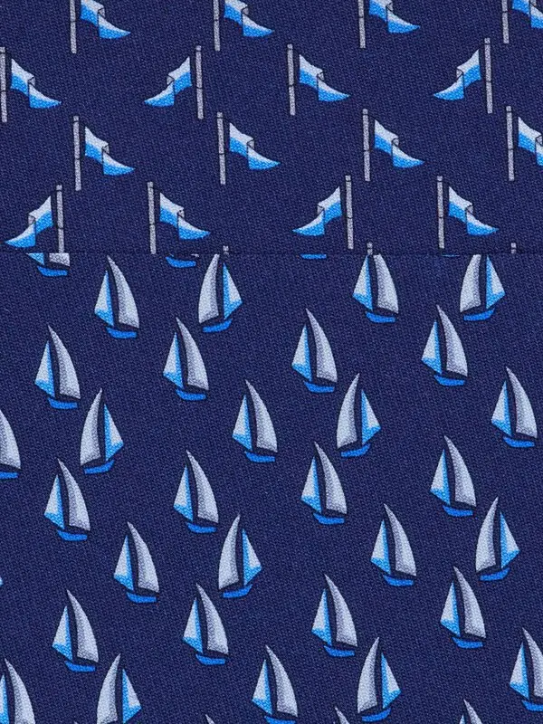 FERRAGAMO Catamarano Tie By