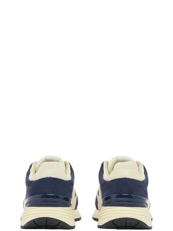 EA7 Leather Sneakers