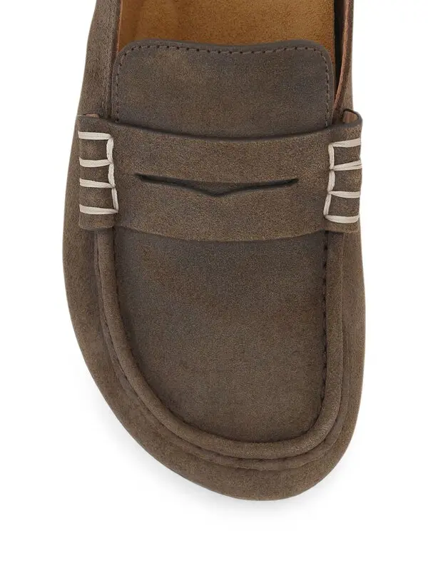 JW Anderson Stitch Leather Slippers