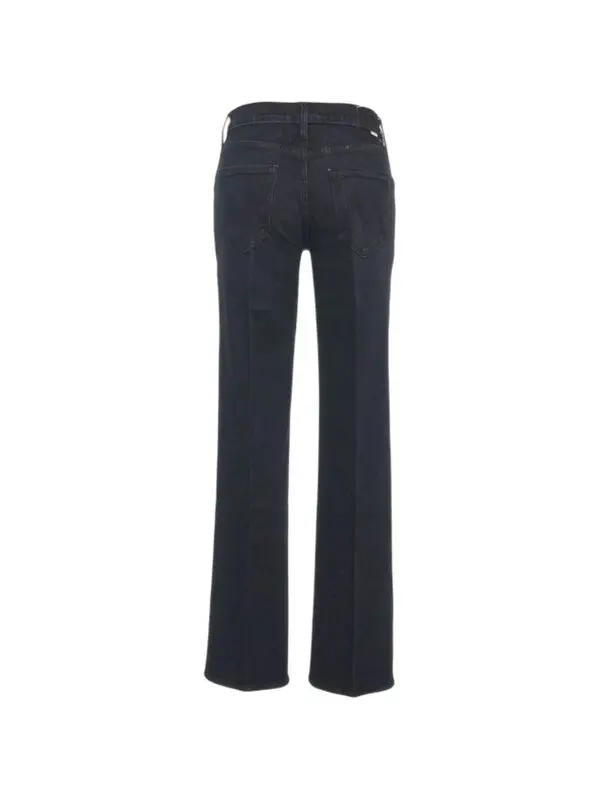 MOTHER The Mid Rise Rambler Denim Jeans - Black
