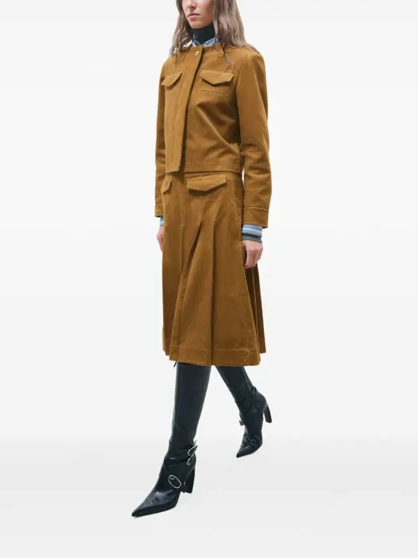 Tory Burch Corduroy Jacket - Brown