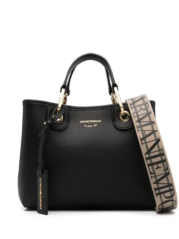 Emporio Armani Myea Small Tote Bag - Black