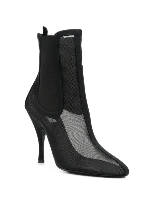 Alaïa Leather Chelsea Boots