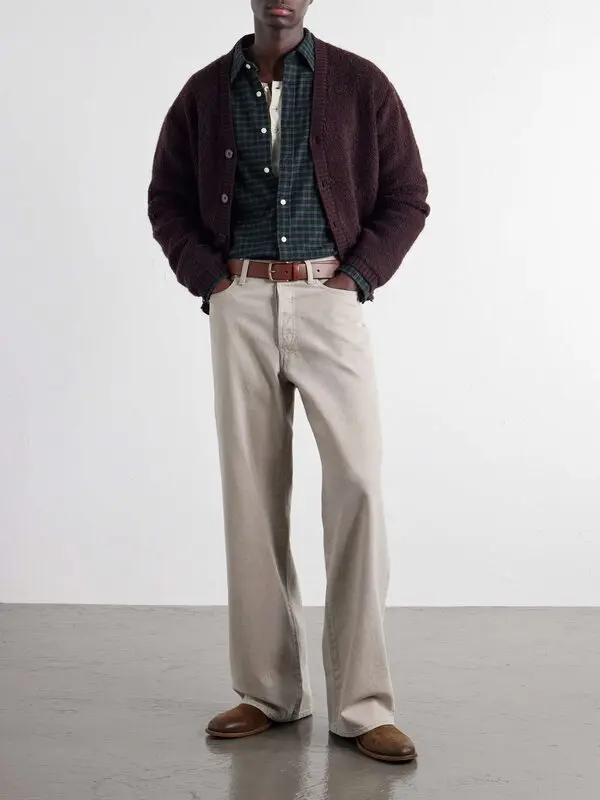 Nn07 60064 Wool-terry Fleece Cardigan