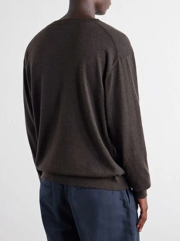 ATON Cotton And Yak-blend Sweater