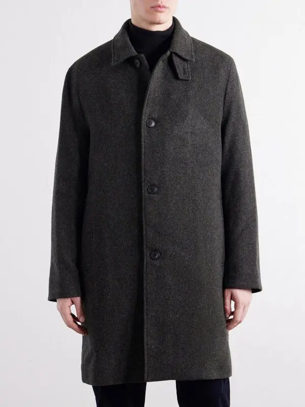 Sunspel Wool-tweed Coat