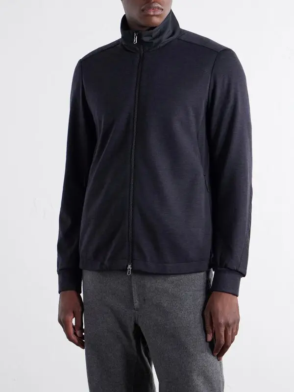 Sease Explorer Wool-blend Zip-up Ski Mid-layer - Gray