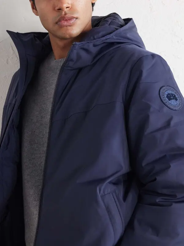 Canada Goose Riverside Hooded Padded Shell Down Jacket