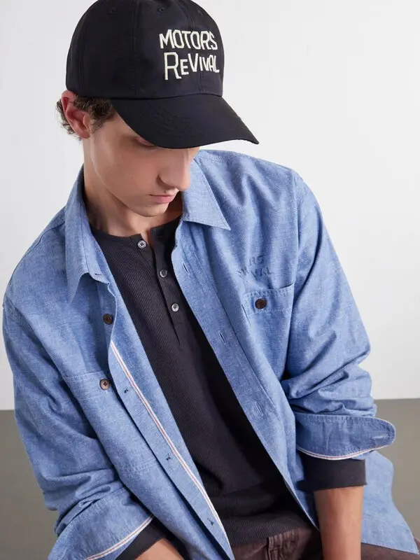 Visvim Excelsior Wool And Silk-blend Twill Cap