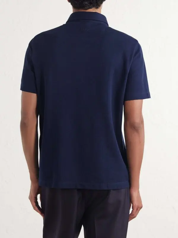 Brioni Cotton-piqué Polo Shirt