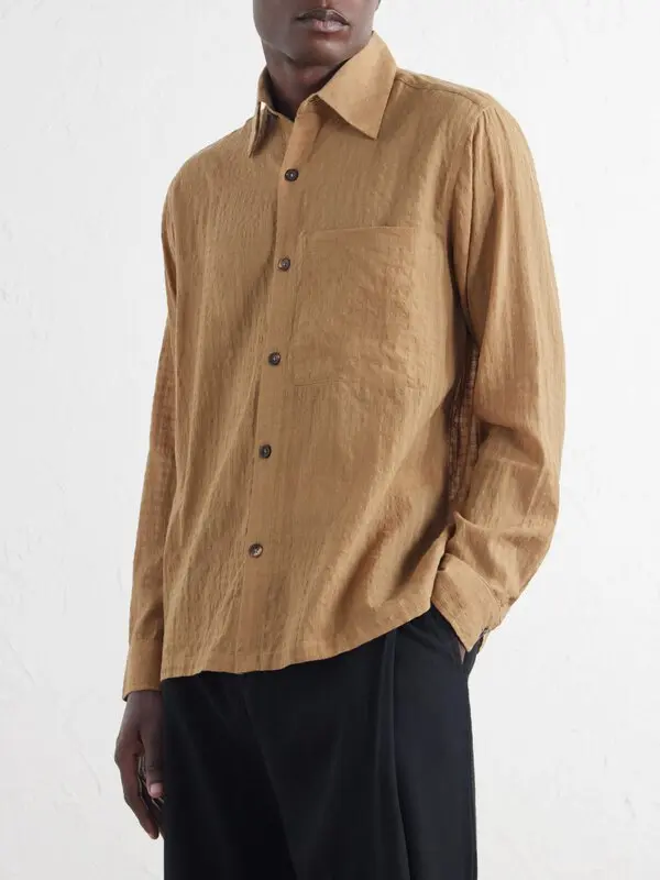 KARTIK RESEARCH Checked Cotton Shirt