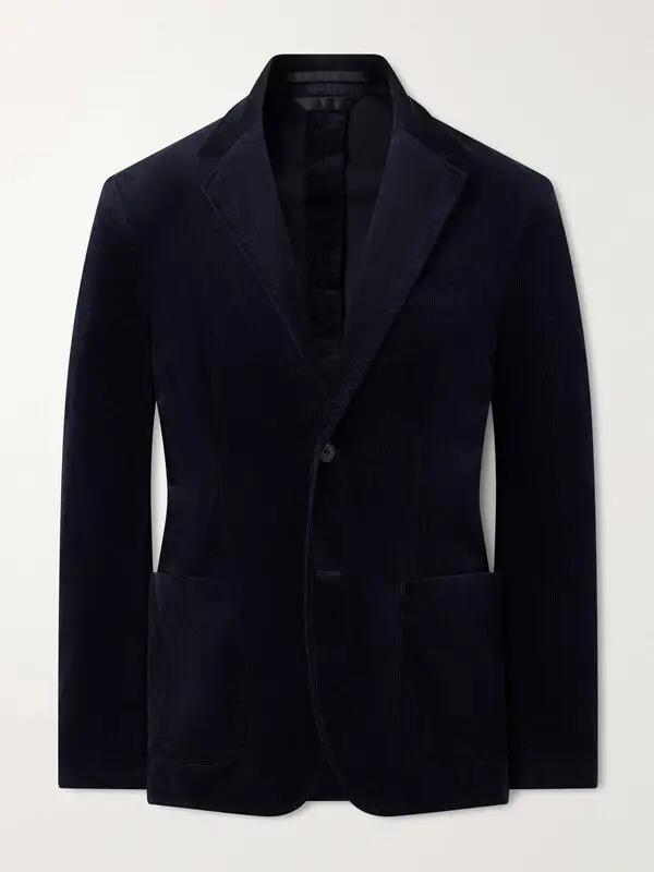Sunspel Cotton-blend Corduroy Blazer
