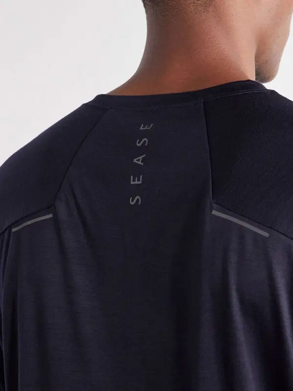Sease Virgin Wool-jersey Ski Base Layer