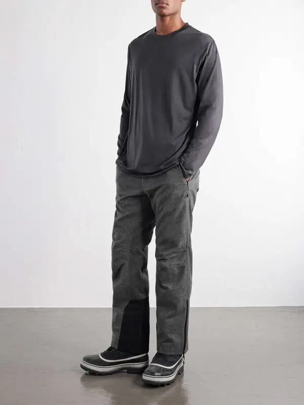 Sease Virgin Wool-jersey Ski Base Layer