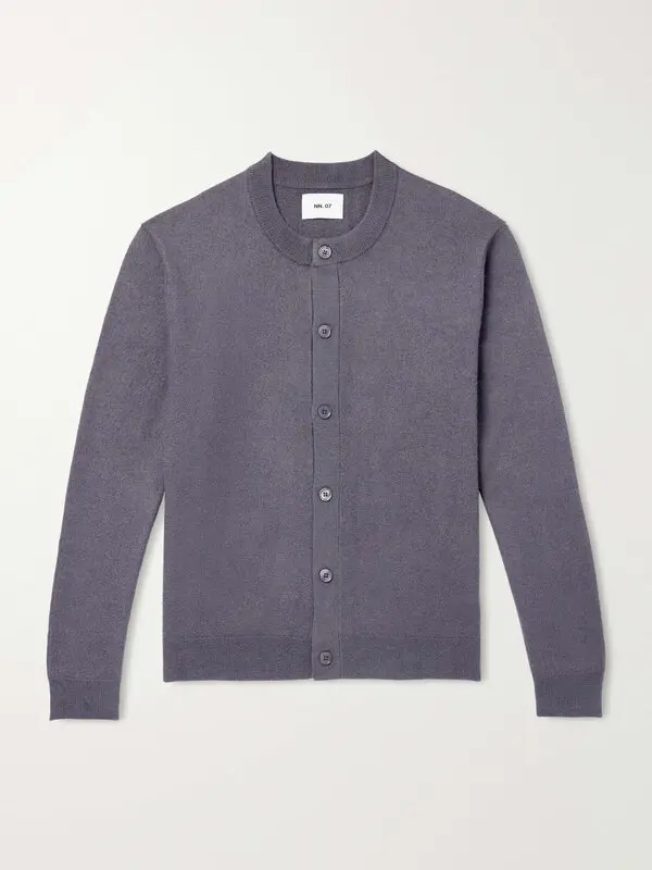Nn07 Jasper Crew 60062 Wool Cardigan