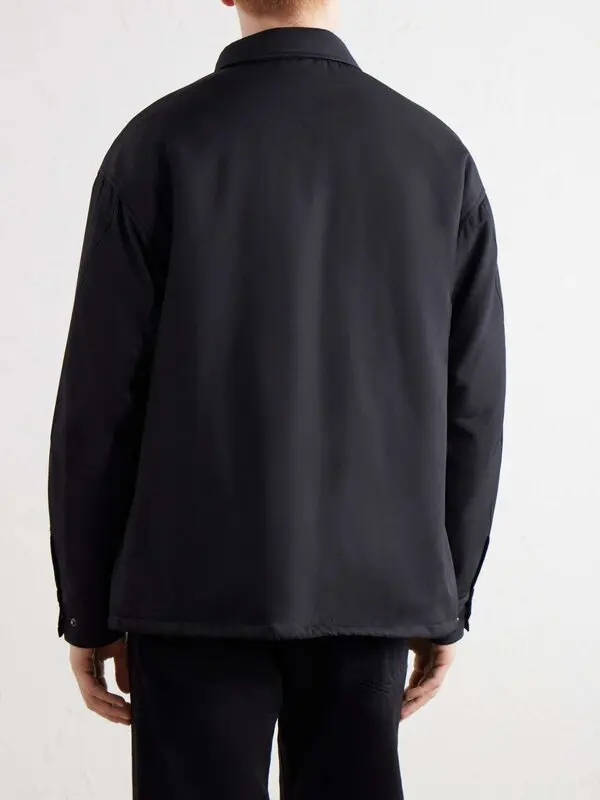 Visvim Embroidered Wool And Silk-blend-twill Jacket