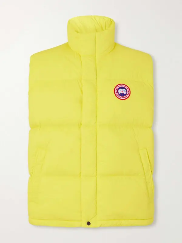Canada Goose Sterling Logo-appliquéd Quilted Shell Down Gilet