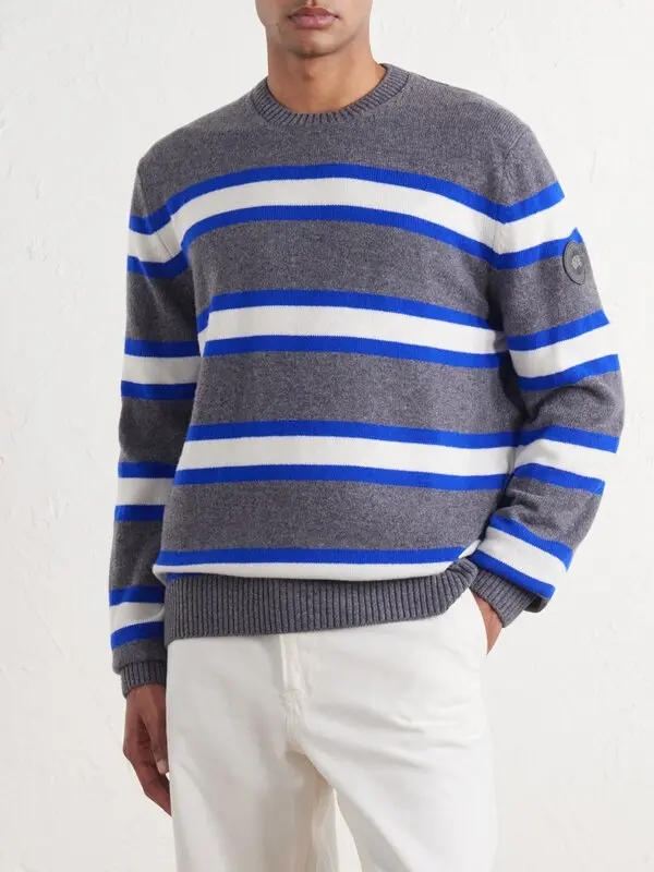 Canada Goose Matawin Striped Wool Sweater