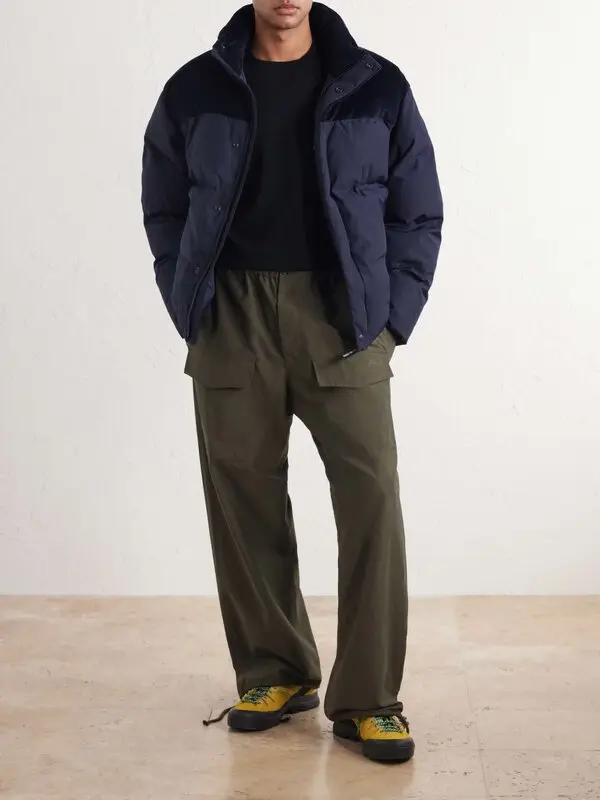 Canada Goose Sterling Corduroy-trimmed Quilted Shell Down Jacket