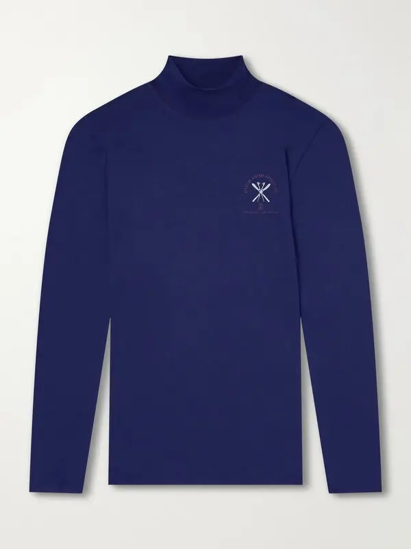 Brunello Cucinelli Logo-embroidered Silk-blend Ski Base Layer
