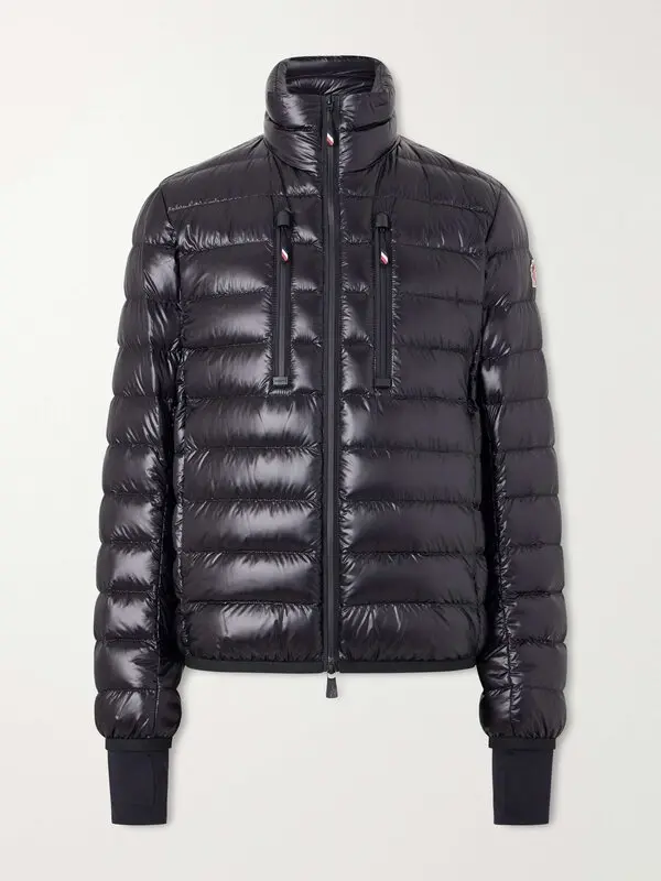 Moncler Quilted Ripstop Down Jacket