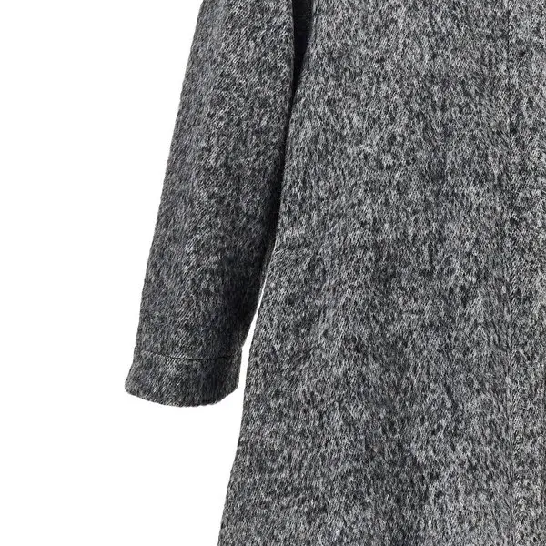 Emporio Armani Mélange Wool Blend Coat